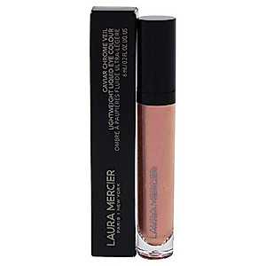 laura mercier Caviar Chrome Veil Lightweight Liquid Eye Colour - Crystal Rose, 0.2 Ounce