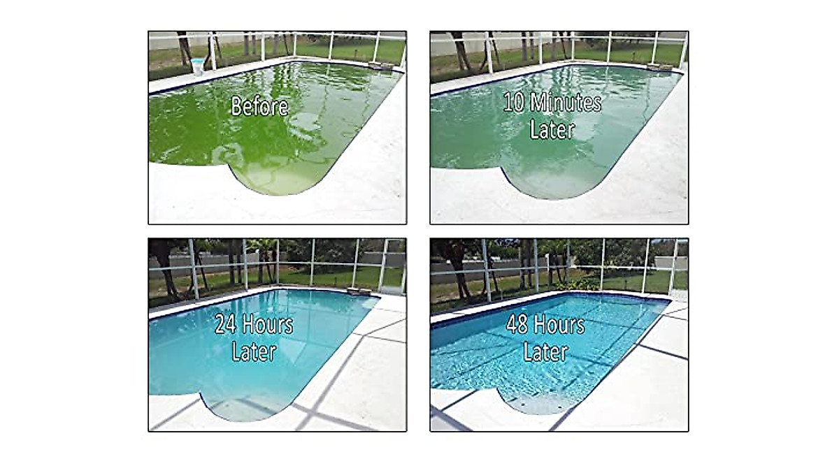 REVIVE Swimming Pool Phosphate & Algae Remover 32 oz - Easy Pool ...