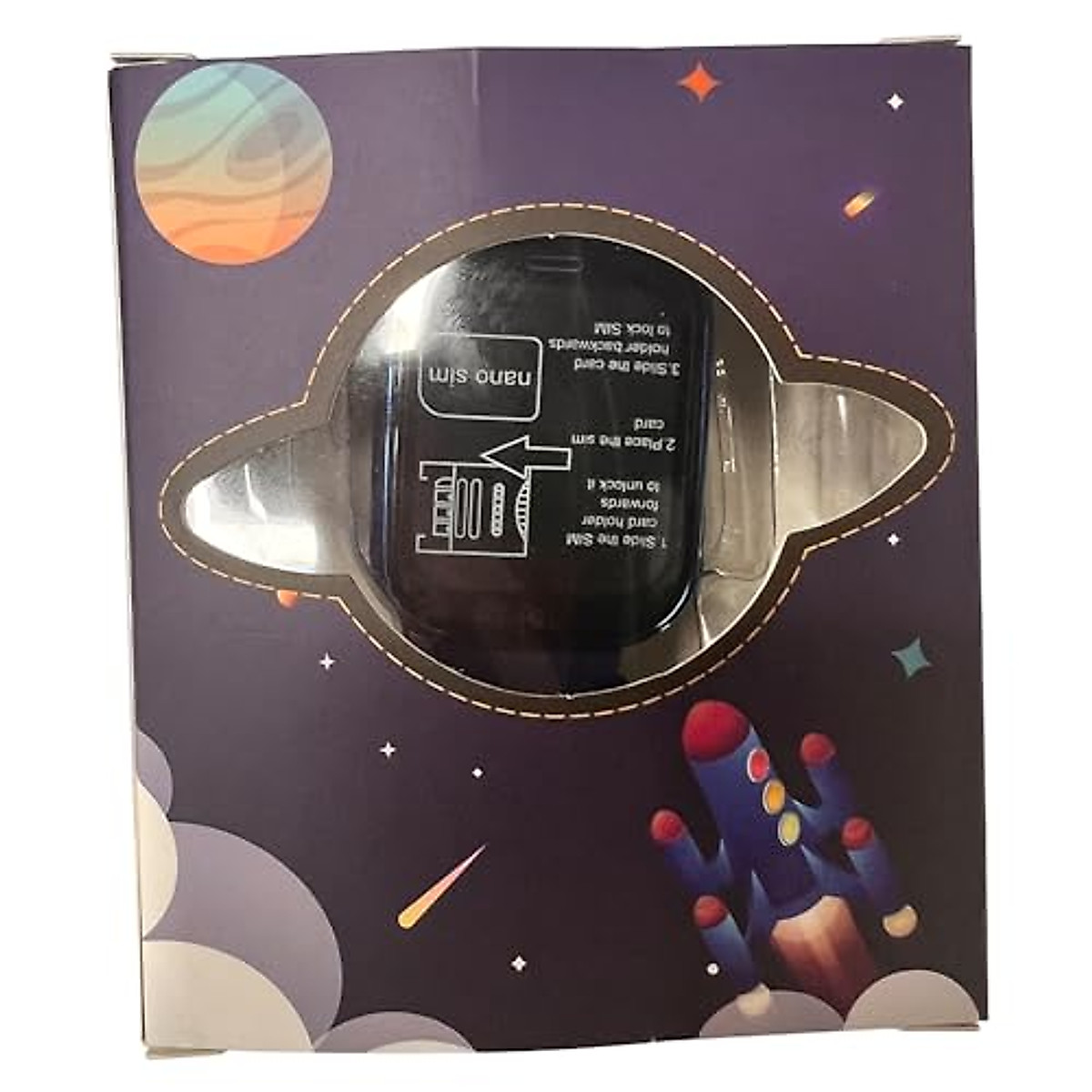 Smart Watch for Girls and Boys Age 6-12 - 24 Games, Video Camera, Music, Alarm - Educational Birthday Gift (Blue)