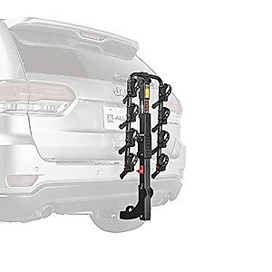 Allen Sports Premier Hitch Mounted 4-Bike Carrier, Model S545, Black
