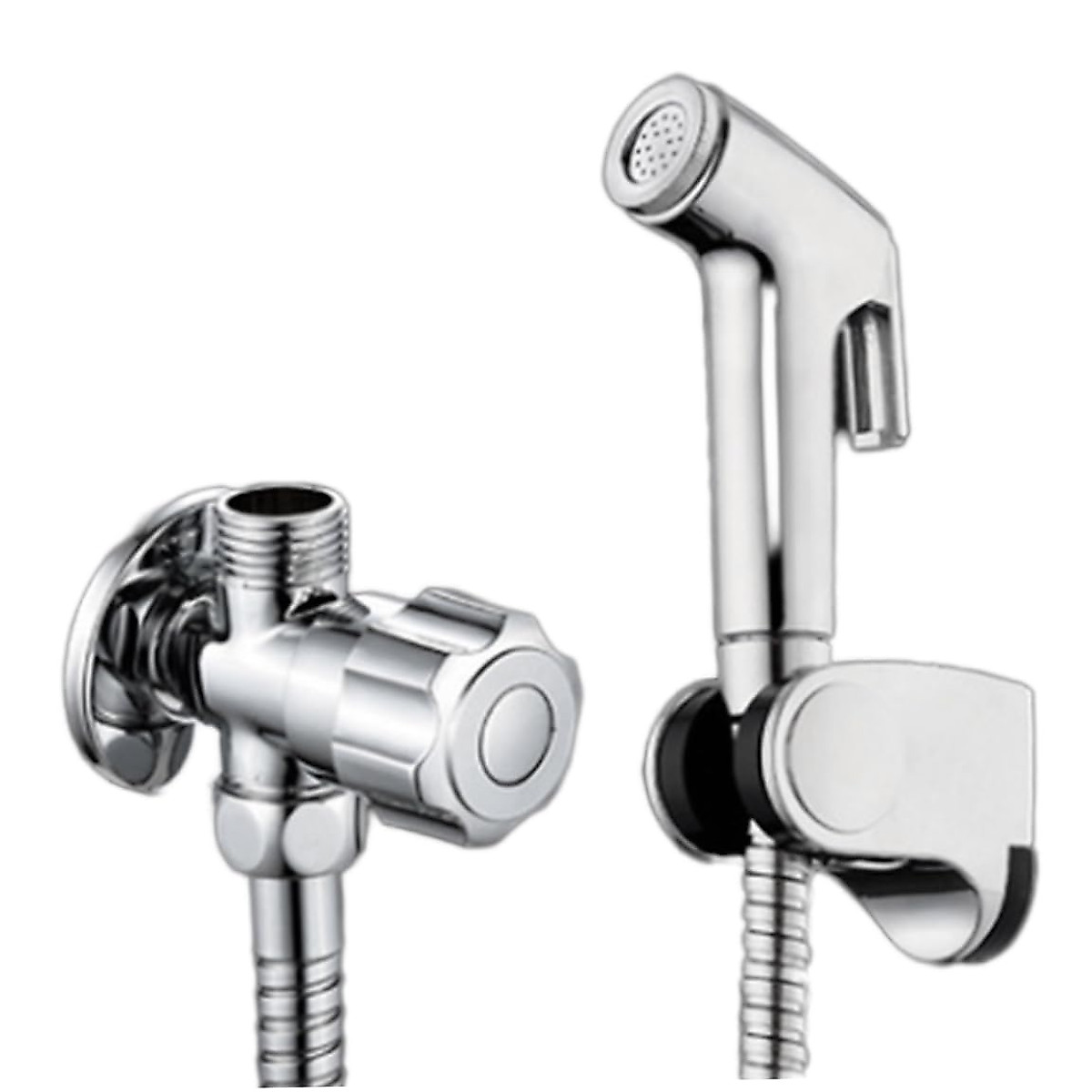 Bathroom Handheld Bidet Sprayer Toilet Bidet Sprayer with Hose for Feminine Wash 3PCS, Toilet Spray Attachment