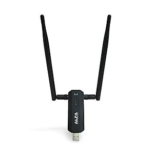 ALFA AWUS036AXM WiFi 6E USB 3.0 USB Adapter, AXE3000 Tri-Band 6Ghz/5.8GHz/2.4GHz, Wireless Gigabit Speed (Up to 3Gbps)