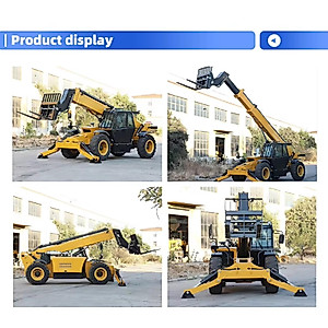Electric Hydraulic Pallet Telescopic arm Forklift Lifting Stacker - 1000kg, 1500kg, 2000kg Capacity Reach Stacker for Efficient Material Handling