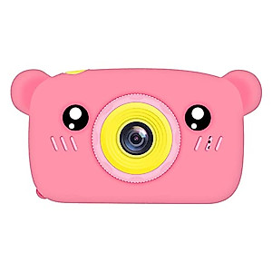 Children Photo Camera Toy Cute - with Several Mini Games Digital Camera Large Screen for Kids Boys & Girls Rechargeable Electronic Camera with 32GB TF Card
