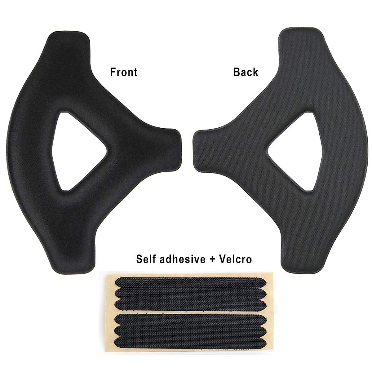 VRbrother Newer Version Head Pad for Oculus Quest VR Gravity Pressure Balance Cushion head Pad can reduce head pressure enjoying Virtual reality game ，head strap pad is made black sponge
