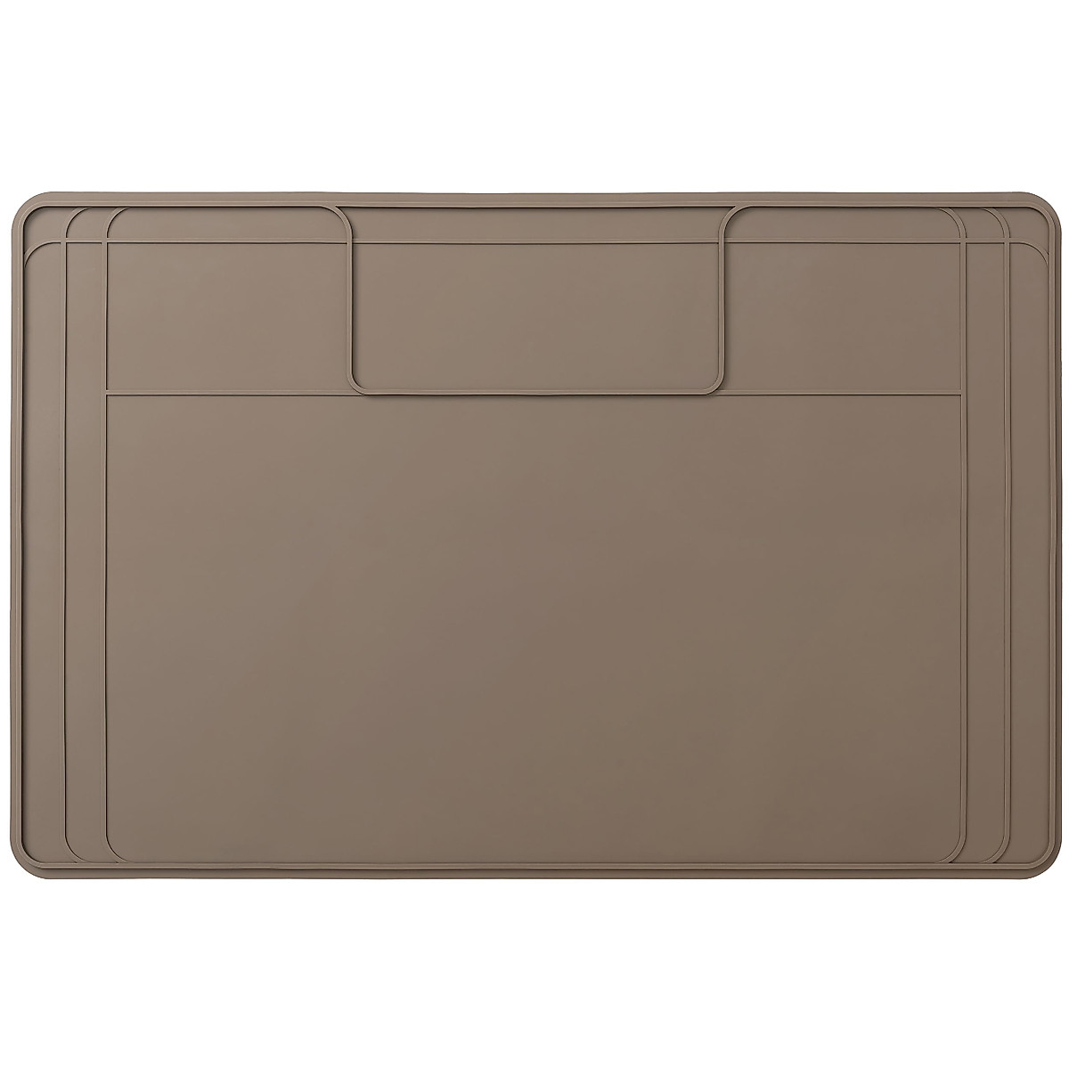 The Original Under Sink Mat - Silicone Waterproof mat, Adjustable, Easy to Clean, Kitchen cabinet liner, Disifenction Surface - 34" x 22" or smaller