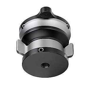 Leofoto LB-65 65mm Leveling Base for Tripod w Butterfly Lock Collar 40lb Max Load +/-15° Tilt