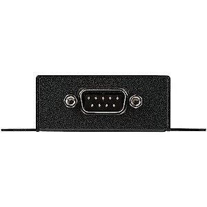 StarTech.com 1 Port RS232 to Ethernet IP Converter / Device Server - Aluminum - Serial over IP Device Server - Serial to IP Converter (NETRS2321P)