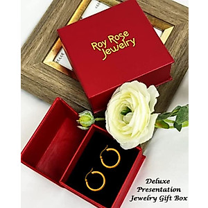 Roy Rose Jewelry Wideband Distinguished 14K Yellow Gold Coin Bezel Pendant Mounting - 16.5mm-22mm Coin Size - Polished Layered Top Tear Drop Prong