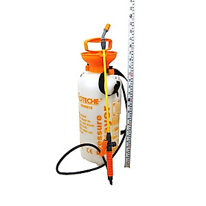 2PC Garden Sprayer 1/4 + 2 Gallon Pressure Pump Adjustable Lawn Yard Plant Weed