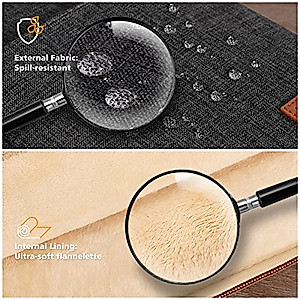 KIZUNA 9.7-10 Inch Tablet Sleeve Water Resistant Laptop Bag for 9.7" 10.5" 11" iPad Pro/Apple 10.2" iPad/10 Surface Go/Huawei MediaPad M5 Pro/10.5" Samsung Galaxy Tab A S6/Lenovo Smart/Acer -Brown