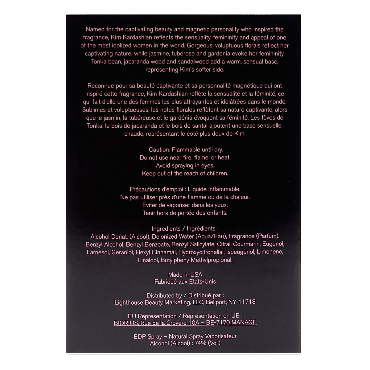 Kim Kardashian Eau De Parfum Spray, 0.55 Pounds