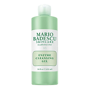 Mario Badescu Enzyme Cleansing Gel for All Skin Types| Oil-Free Face Wash with Grapefruit & Papaya Extract | Remove Excess Oil & Surface Impurities 16 Fl Oz