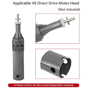 WIOR Roller Brush Roll Bar Replacement Compatible with Dyson V8 Cordless Vacuum Cleaner Part No. 967485-01, Brushroll Roller Brush Bar Replacement Attachment for Dyson V8