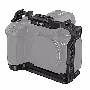 SmallRig G9 II S5 II S5 IIX Camera Cage for Panasonic LUMIX G9 II / S5 II / S5 IIX with Built-in 2 Cold Shoes & 2 NATO Rails, Quick Release Plate for Arca - 4022