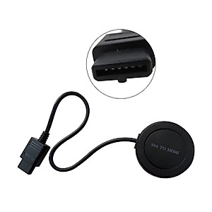 N64 to HDMI N64 HDMI Converter N64 Cable to HDMI Support 16:9/4:3 Convert N64 to HDMI Adapter & N64 Converter