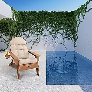 FUNBERRY Adirondack Chair Cushion,Outdoor Chair Cushions,Improved Comfy Patio Chair Cushions,Rocking Chair Cushion,Cushions for Adirondack Chairs,High Back Patio Chair Cushions