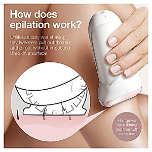Braun Epilator Silk-épil 9 9-985, Facial Hair Removal for Women, Hair Removal Device, Shaver, Cordless, Rechargeable, Wet & Dry, Facial Cleansing Brush