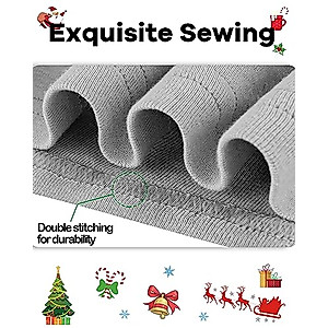 KOBERO Boys Pajamas Kids Christmas PJs Size 8 100% Organic Cotton Pj Sets Children Plaid Sleepwear Xmas Jammies Sleep Clothes 8T 7-8 Years Old, Medium