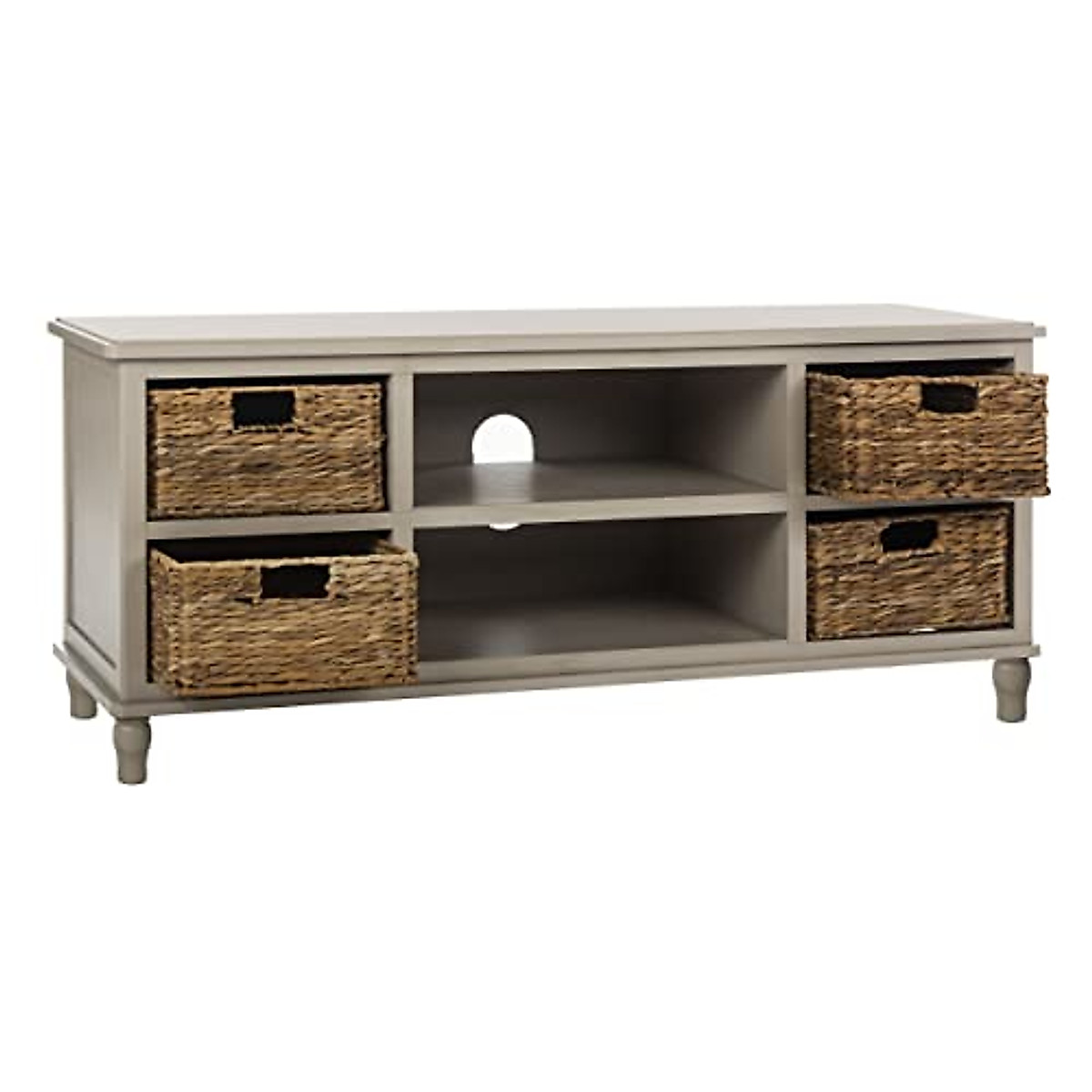 Safavieh Home Collection Rooney Entertainment TV Unit, Vintage Grey