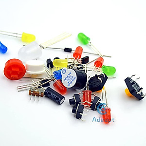 Adeept Project LCD 1602 Starter Kit for Raspberry Pi 4 3 2 Model B+ B Servo Motor Relay Beginner Small DIY Kit Compatible with Raspberry Pi 2b+ with PDF Guidebook User Manual