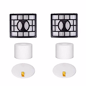 ConPus 2 HEPA + 2 Foam & Felt Filters for Shark Rotator DuoClean Powered Lift Away Speed Vacuum NV680, NV681, NV682, NV683, NV800, NV801, NV803, UV810, Compare to Part # XFF680 &XHF680 Replacement filter set