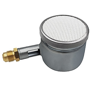 MENSI Outdoor Propane LP Gas Glass Tube Patio Heater Parts Porch Deck Heater Steel Repalcement Infrared Ceramic Burner with Orifice Kit 42000 BTU