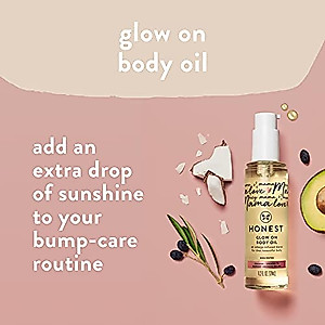 The Honest Company Mama Body Butter + Body Oil Bump Love Bundle, 8.2 Oz.
