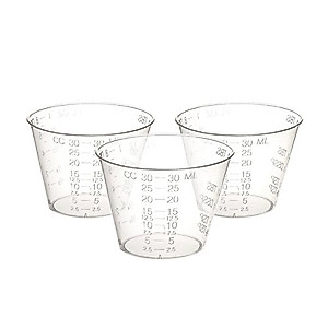Oakridge One Ounce Plastic Medicine Cups (Pack of 100)