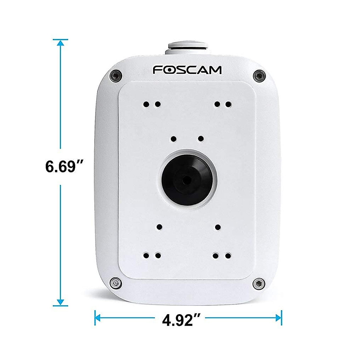FOSCAM SD2X 18X Optical Zoom 1080P HD Outdoor PTZ WiFi Camera and FAB28S Stainless Steel Waterproof Junction Box Bundle,Totally Weatherproof