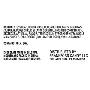 Double Chocolate Hot Chocolate BOMB, 6 Pack of Hot Cocoa Treats, Melting Milk Chocolate Balls Filled with Mini Marshmallows, Easter Basket Stuffer