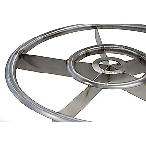 LloydPans 16 inch 5-Slice Slice Pizza Cutter The Equalizer Multi-Blade Rocker Knife Slice Pizza Cutter *Made for commercial use not intended for home use *