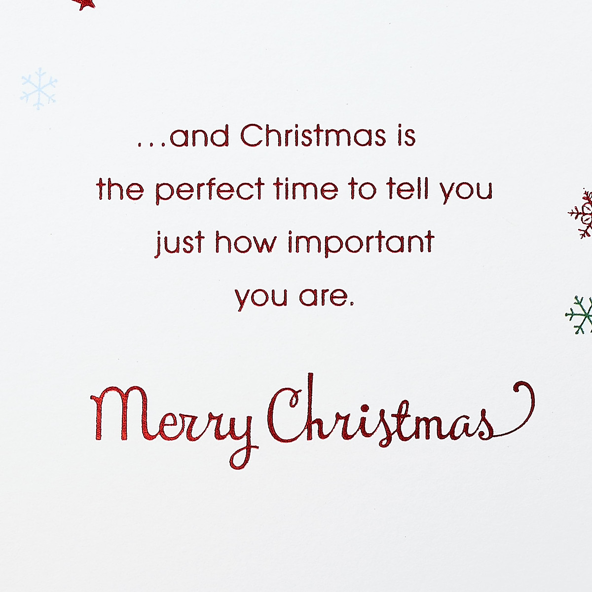 American Greetings Christmas Card for Daughter and Family (You're Appreciated)