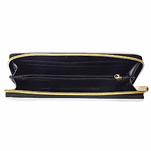 WELLFLYHOM Butterfly Mushroom Clutch Wallet for Women Girls Large Credit Card Holder Coin Pocket Case Organizer Pu Leather Purse with Zipper Small Girly Floral