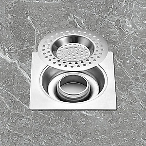 VIPERMARK 2Pcs Stainless Steel Kitchen Sink Filter Plug,Bathtub/Shower Filter Drain Protector 3 Inches 7.5 Centimeters-75mm