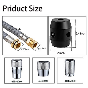 Pull-out Faucet Hose Replacement Compatible for Grohe 48293000 Flexible Shower