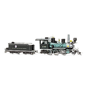 Fascinations Metal Earth Wild West 2-6-0 Locomotive 3D Metal Model Kit