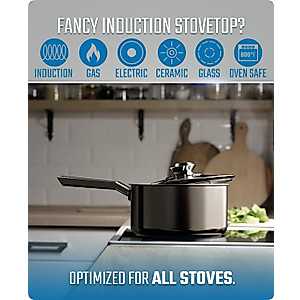 Dalstrong Frying Pan Skillet - 12 inch - The Oberon Series - 3-Ply Aluminum Core Cooking Pan - Premium Silver Kitchen Cookware - Omelet, Beef, Egg Pan - w/Lid & Pot Protector