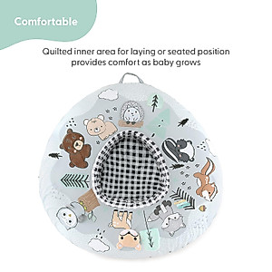 The Peanutshell Play Ring for Babies | Activity Center for Baby & Sensory Center for Sitting Up