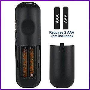 AZMKIMI Universal Remote Control Fits for Roku Player 1 2 3 4 Premiere/+ Express/+ Ultra with 9 More Learning Keys Programmed to Control TV/Soundbar/Receiver (NOT for Any Ro-ku Stick or Ro-ku TV)