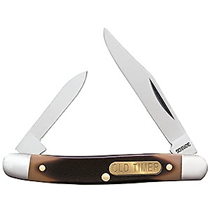 Old Timer Schrade Fixed Blade,Hunting Knife,Outdoor,campingkitchen, One Size