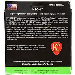 DR Strings HI-DEF NEON Bass Guitar Strings (NGB6-30)