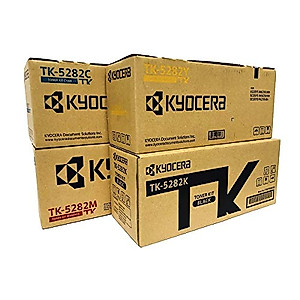 Kyocera TK5282K OEM Toner Set, B/C/M/Y