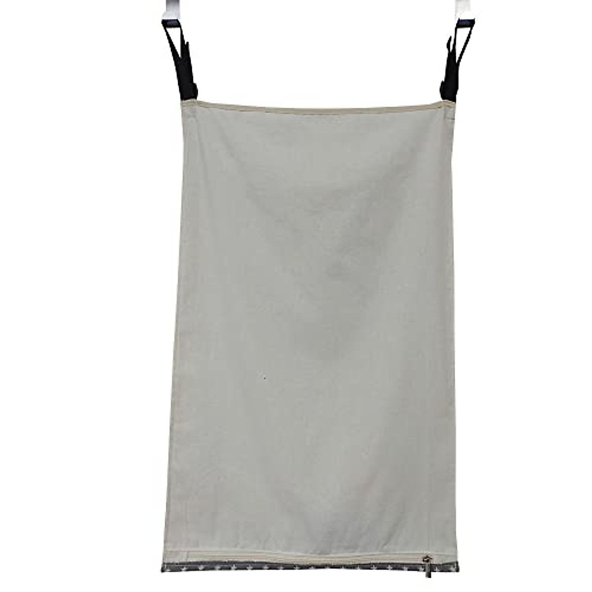 HDHYK Adjustable Space Saving Door Hanging Laundry Hamper Bag Dorm Laundry Bag,Wide Open Top Over The Door Laundry Hamper with Free Hanging Hooks