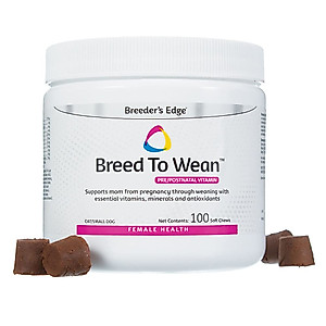 Revival Animal Health Breeder's Edge Breed to Wean Pre/Postnatal Vitamin for Cats/Small Dogs- 100 ct