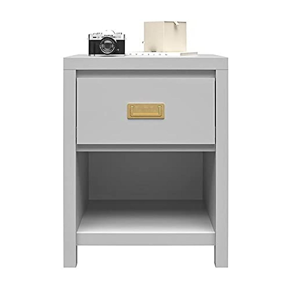 Little Seeds Monarch Hill Haven Kids' Nightstand, Dove Grey