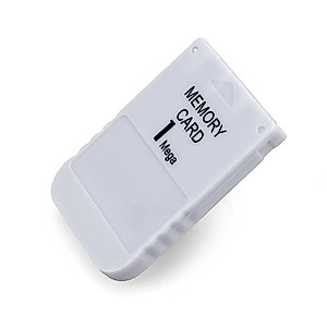 RGEEK 1MB High Speed Game Memory Card Compatible with PlayStation 1 PS1 Memory Card