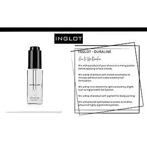 The Beauty Box INGLOT Bundle - Duraline, AMC Eyeliner Gel 77 and AMC Eyeliner Gel 90 (3-Piece)