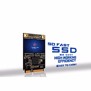 Gamerking SSD msata 500GB Internal Solid State Drive High Performance Hard Drive for Desktop Laptop SATA3 6Gb/s Mini PC(500GB, Msata)