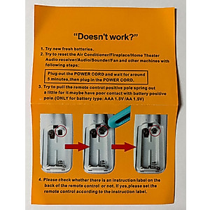 Replacement for Pleasant Hearth Fireplace Remote Control Model JY-3A Listed in Description